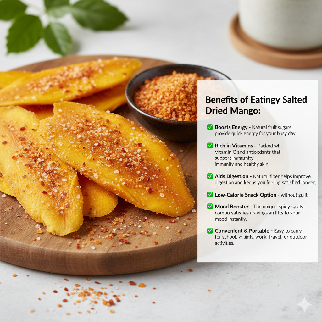 READY STOCK 3F FOOD Spicy Dried Mangoes Fruits Salt And Chili from ...