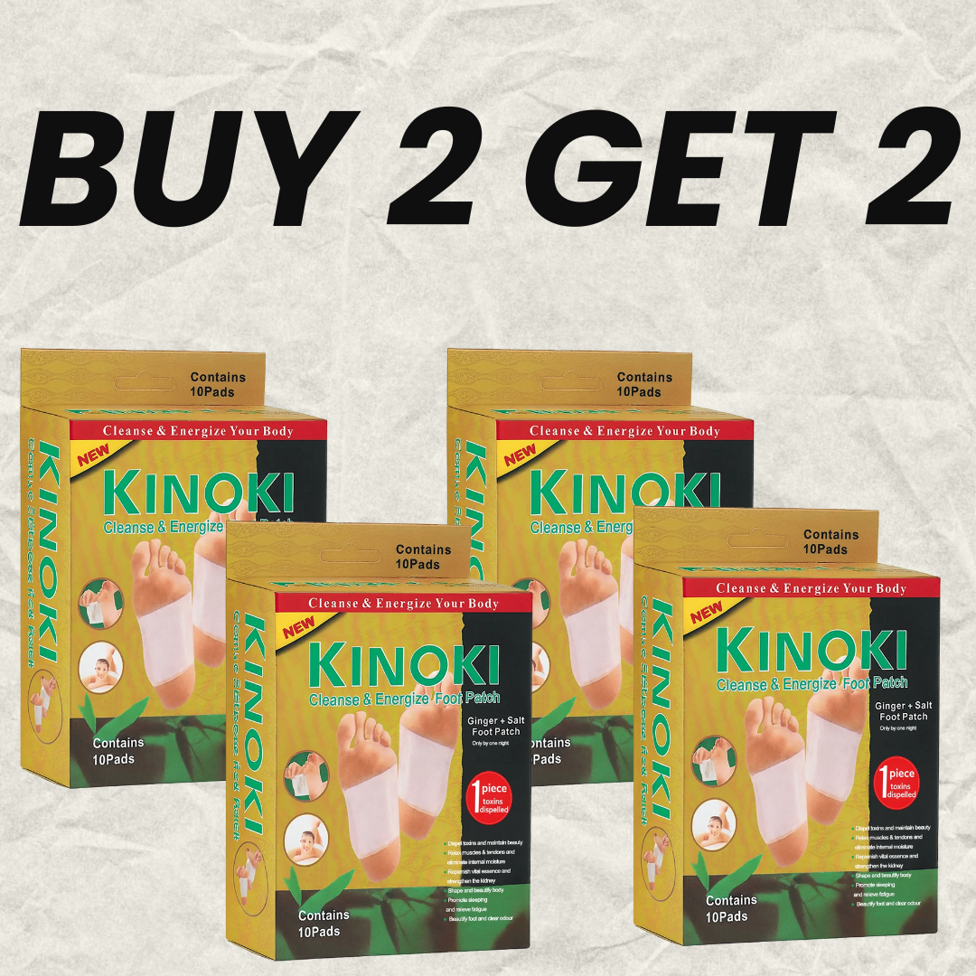 5 BOX ( THE ORIGINAL ) KINOKI Cleansing Foot Patches Original Japanese ...
