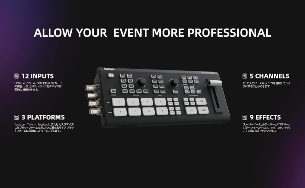 Osee GoStream Deck Video Switcher"Go Stream Deck""GoStream Duet ...