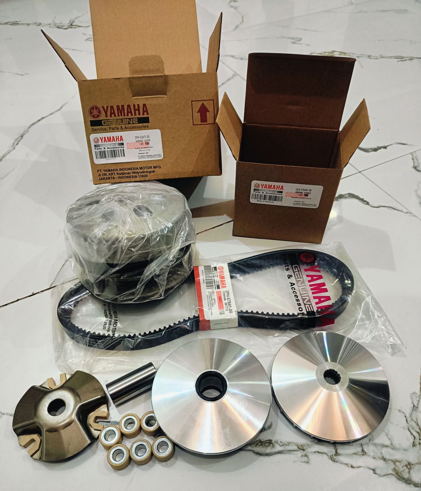 CVT SET M3 MIO I 125 MIO SOUL I125 MIO GEAR YAMAHA GENUINE PARTS 2PH ...