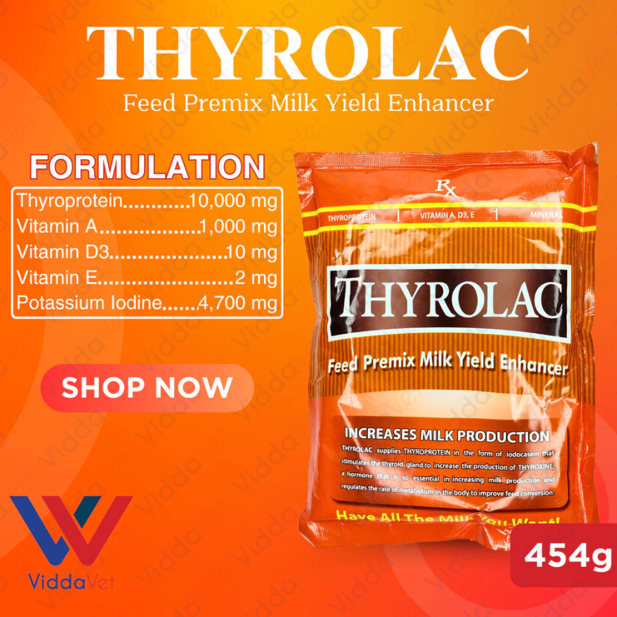 [AUTHENTIC] Thyrolac 500g Feed Premix Milk Enhancer for pigs Animal ...