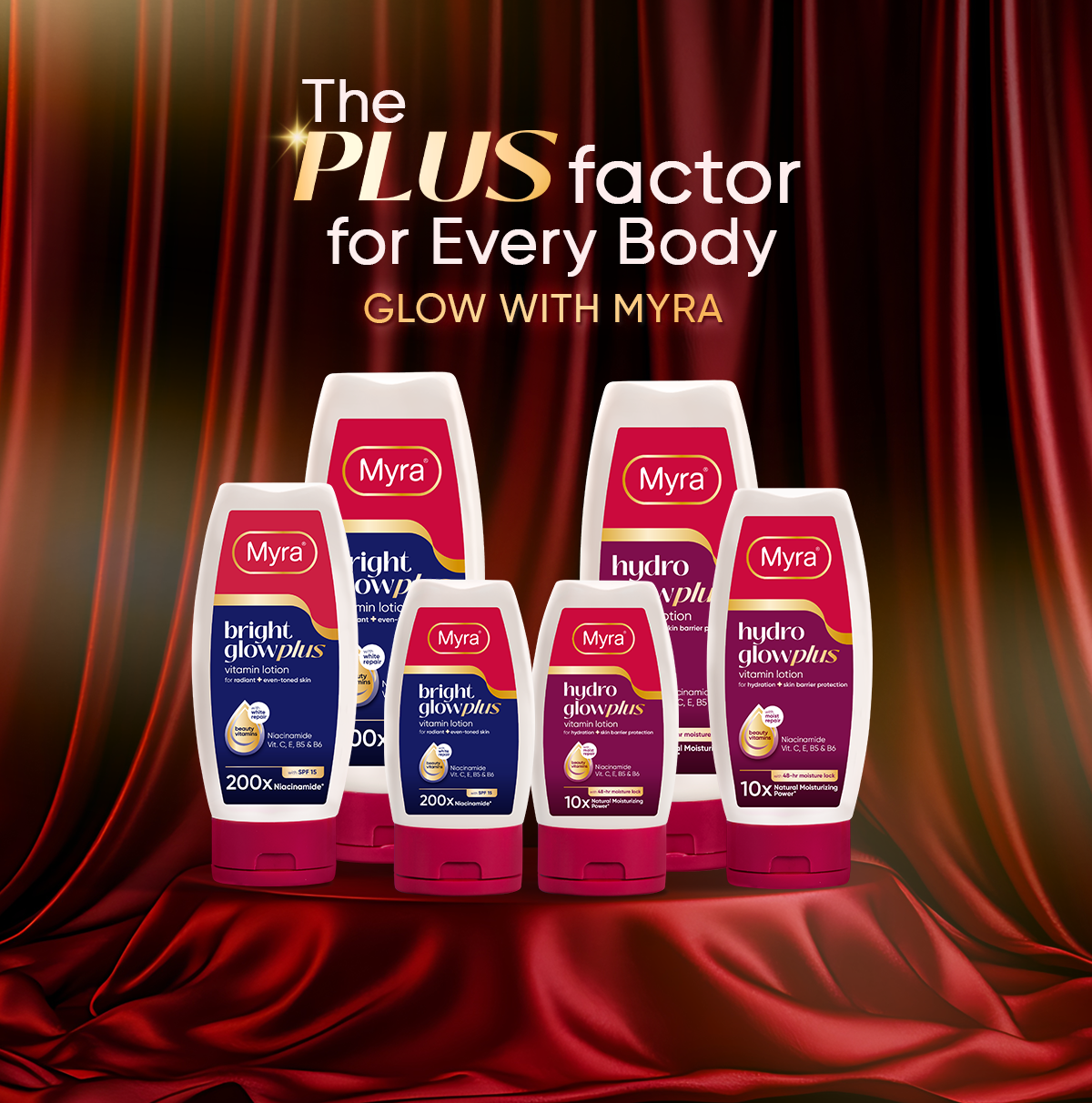 New Myra HydroGlow Plus Vitamin Lotion 200ml | Shopee Philippines