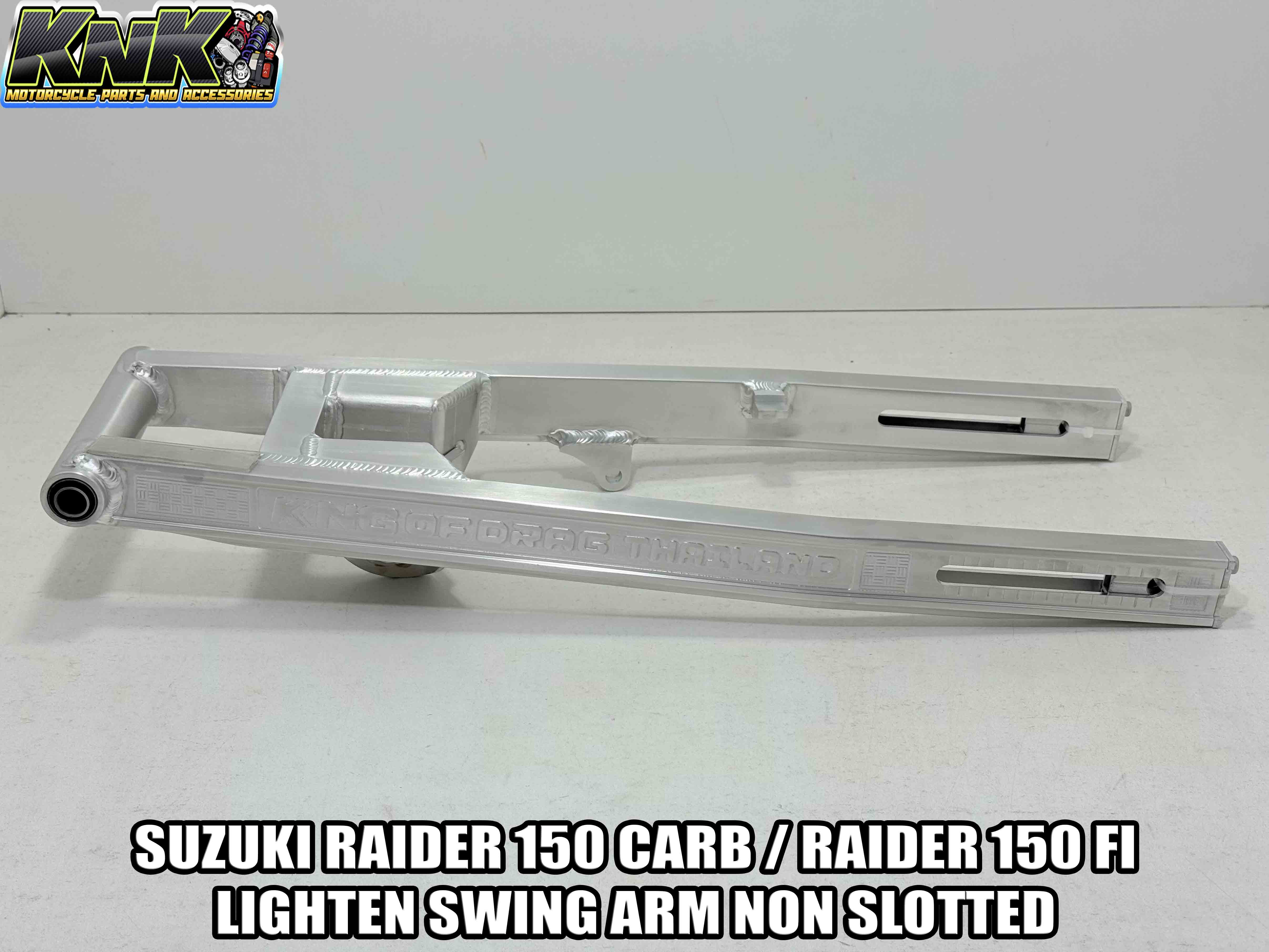 KING DRAG LIGHTEN SWING ARM NON SLOTTED 100% THAILAND MADE FOR SUZUKI ...
