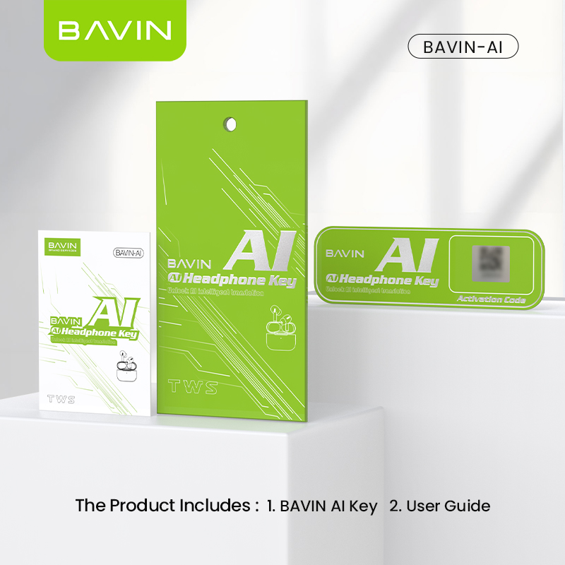 BAVIN BA57 TWS Wireless Bluetooth Earbuds HiFi Stereo Audio Sound w ...