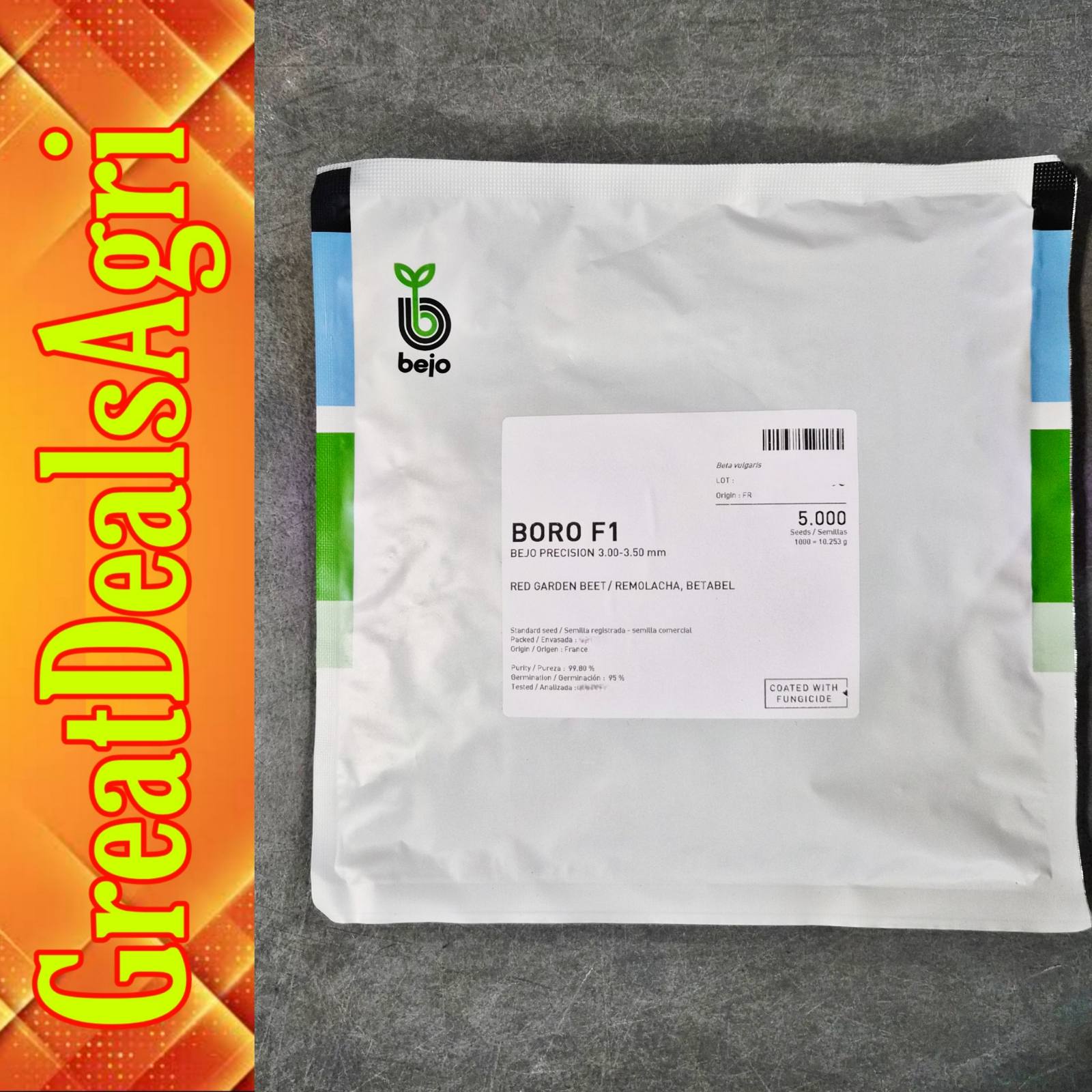 BORO F1 (5000 SEEDS) HYBRID RED BEET SEEDS BEJO BY RAMGO SEEDS | Shopee ...
