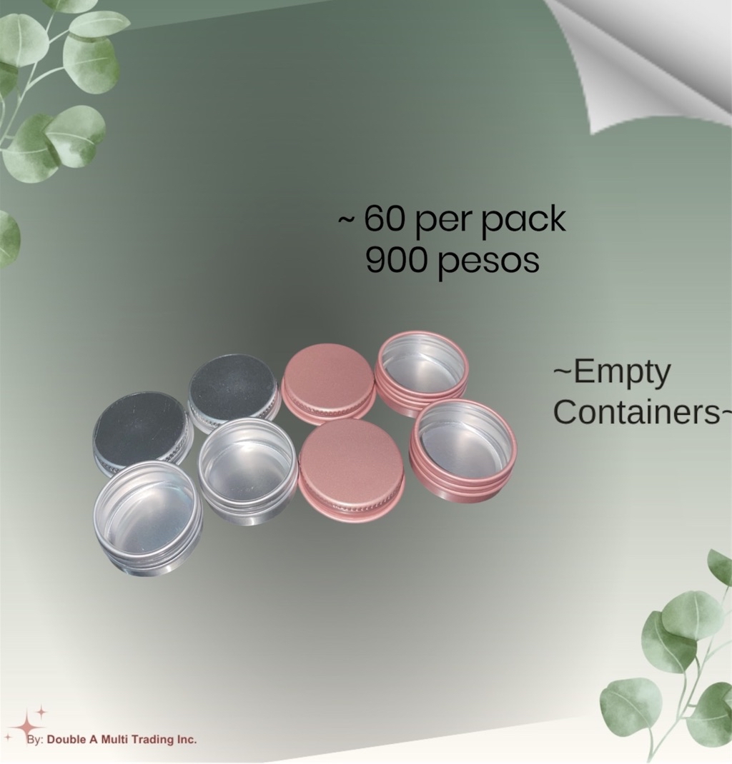 10g Tin can Aluminum Jar Container Round | Shopee Philippines