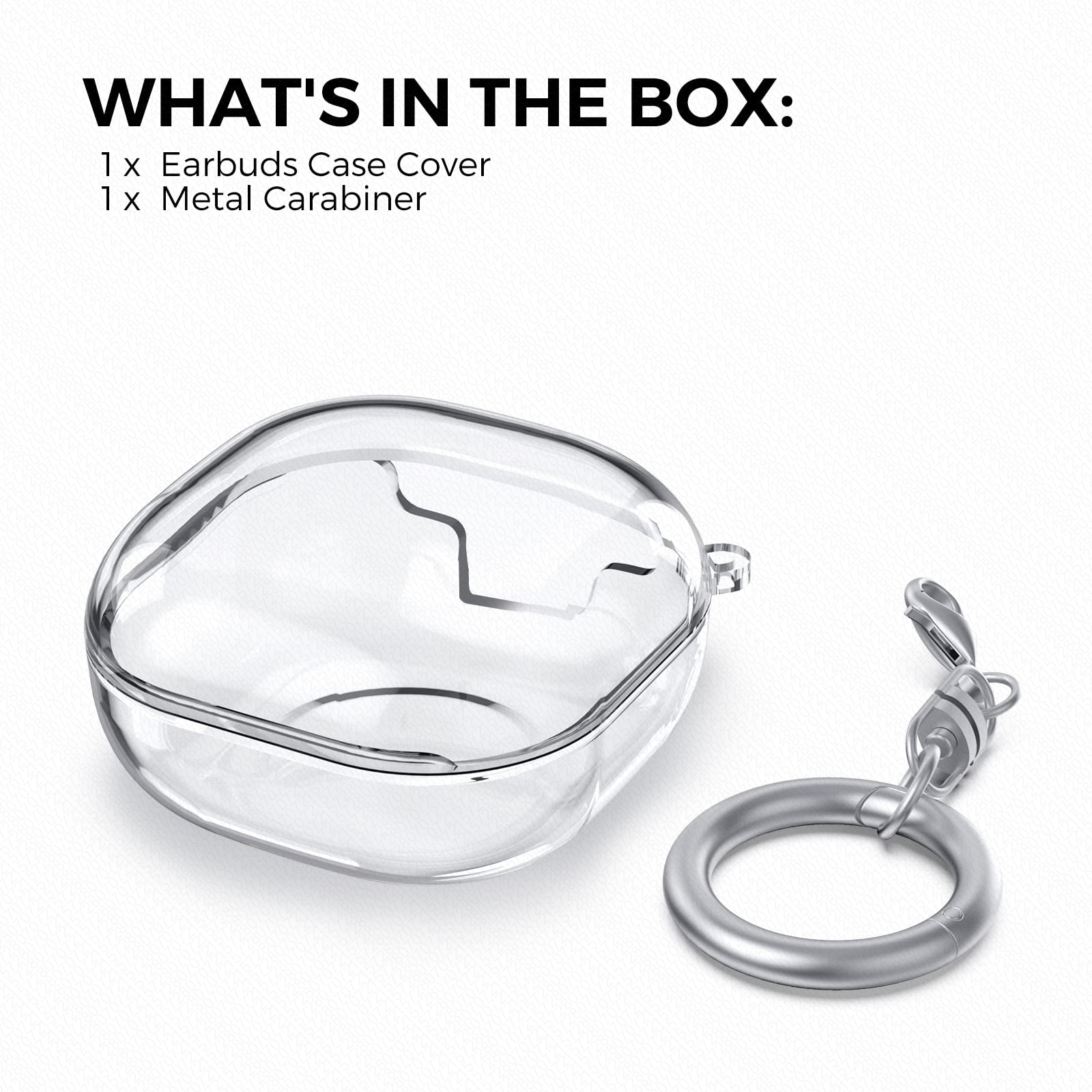 Clear Glacier Case for Samsung Galaxy Buds 2 Live FE Buds2 Pro Earphone ...