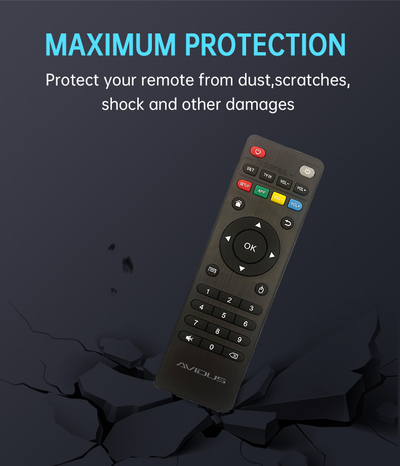 Universal Replacement Remote Control for MXQ PRO 4K Android Ultra HD TV ...