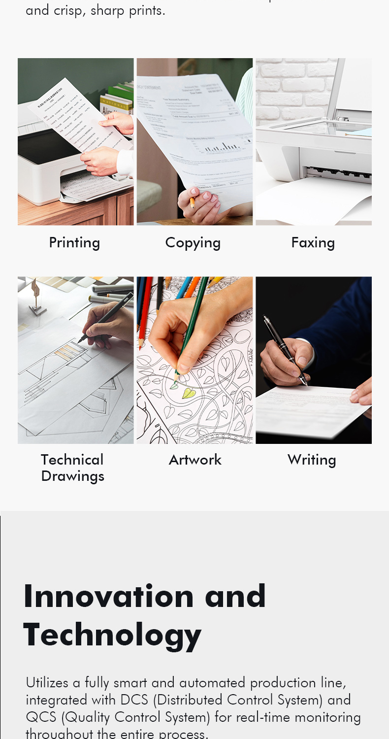 Deli&Bantex Copy Bond Paper A4 High Performance Copy Printing Paper ...