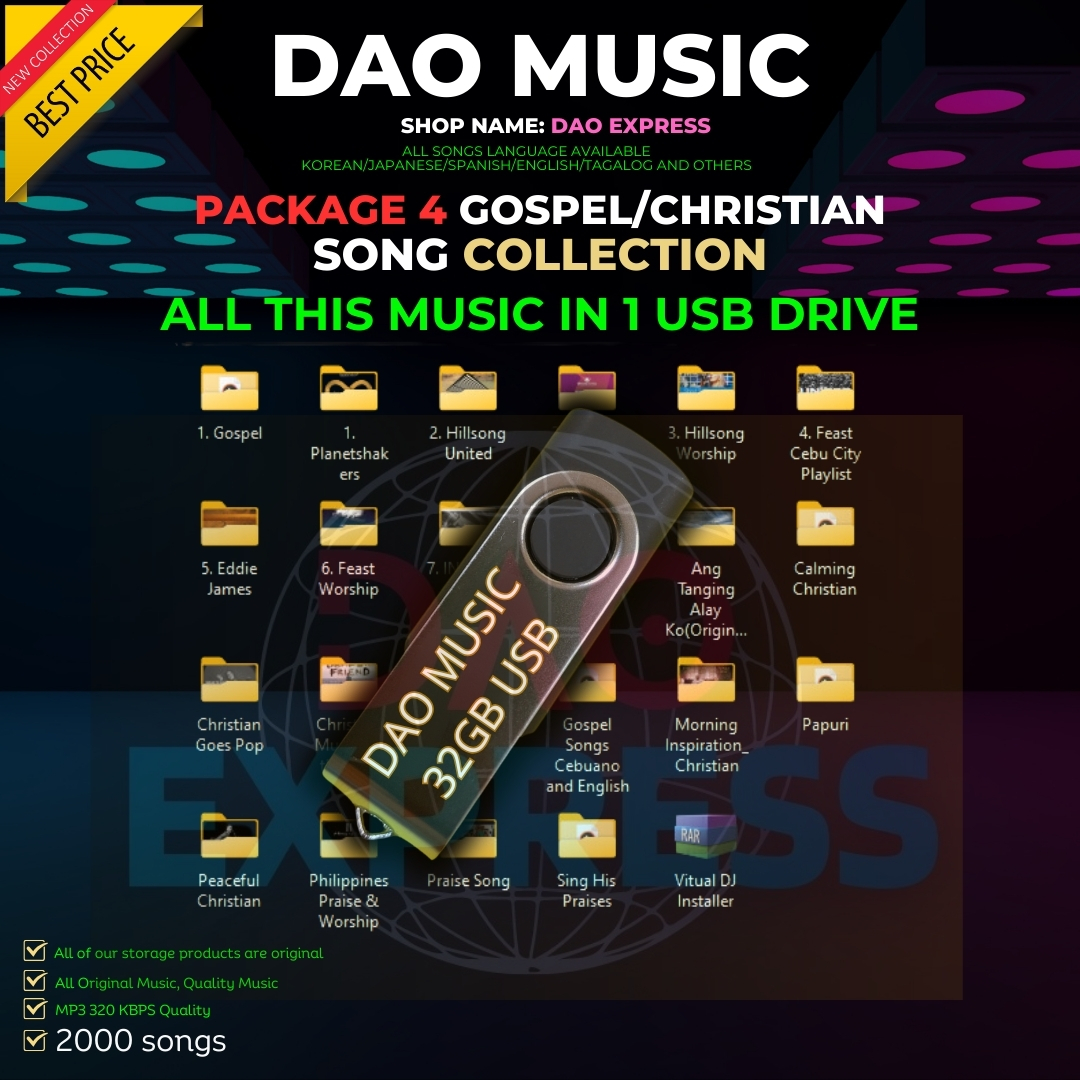 Gospel / Christian Music Collection | USB Flash Drive | MP3 Music 320 ...