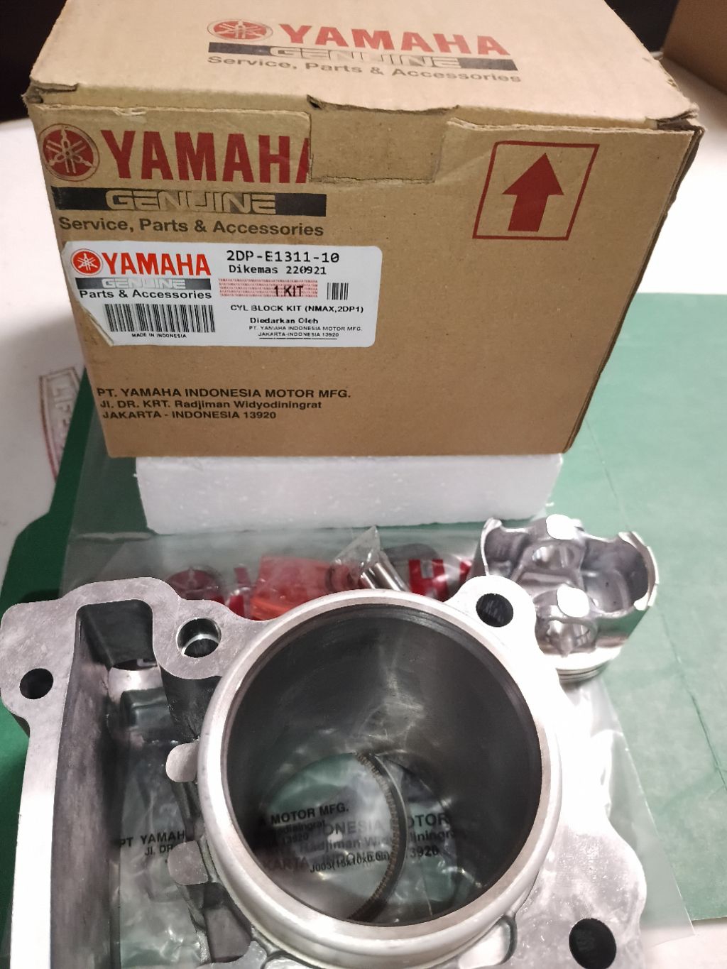CYLINDER BLOCK SET (NMAX 2DP1) 2DP-E1311-10 | Shopee Philippines