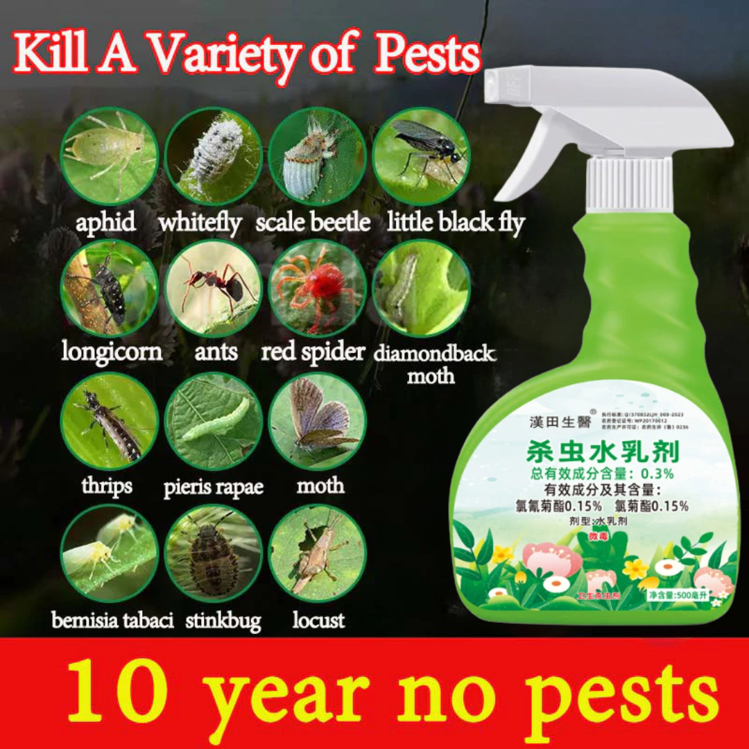 500ml Plant Insecticide Spray – Safe Bug Spray for Plants & Vegetables ...