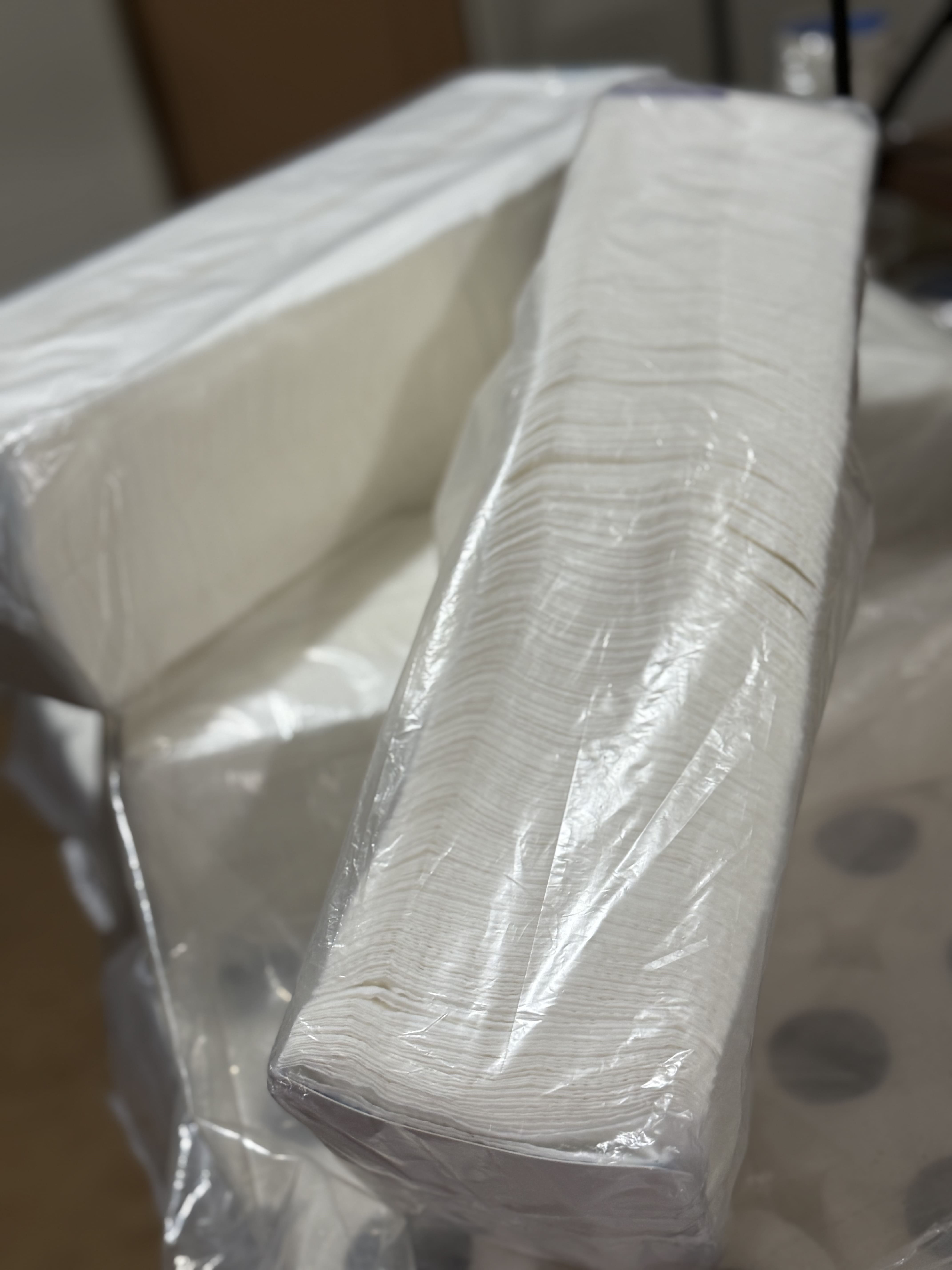 PRE CUT TABLE TISSUE VIRGIN PULP -1000MG ( SOLD 2PAKS = 2,000SHEETS ...