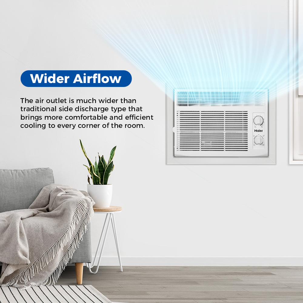 [NEW] Haier HW-06MCQ33 0.6 HP Chill Cool Window Type Aircon for Small ...