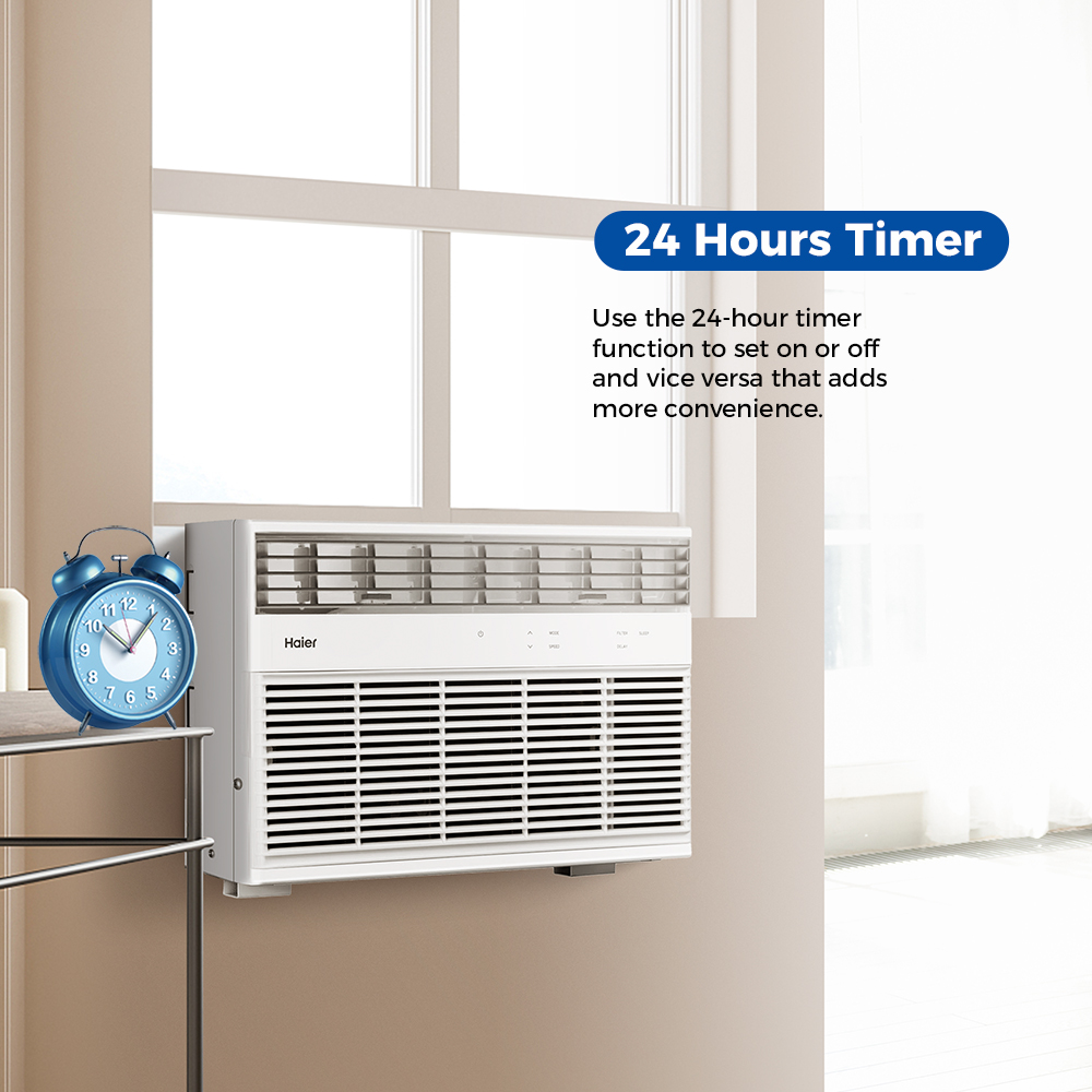 Haier HW-09DCQ32 1.0 HP Chill Cool Digital Window Type Aircon for Small ...