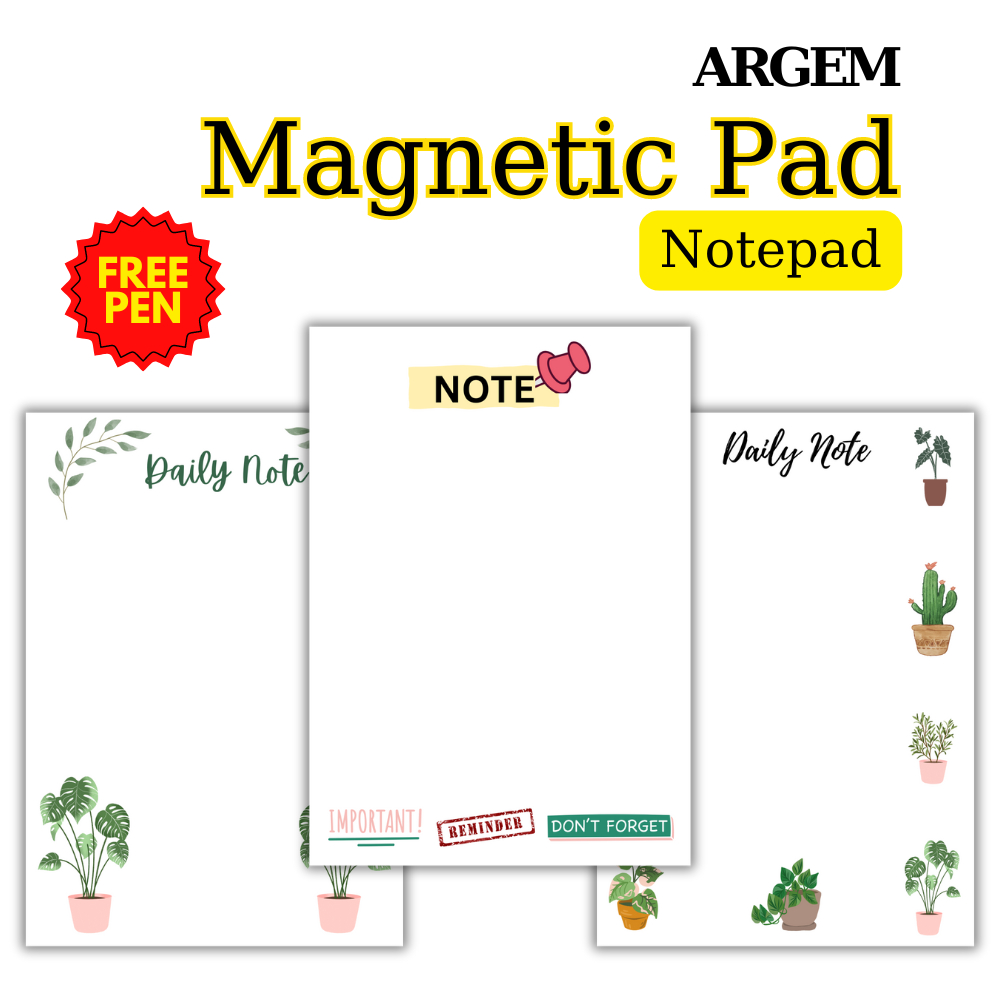 Ref Magnet Notepad - Waterproof, Rewritable, Reusable | Shopee Philippines