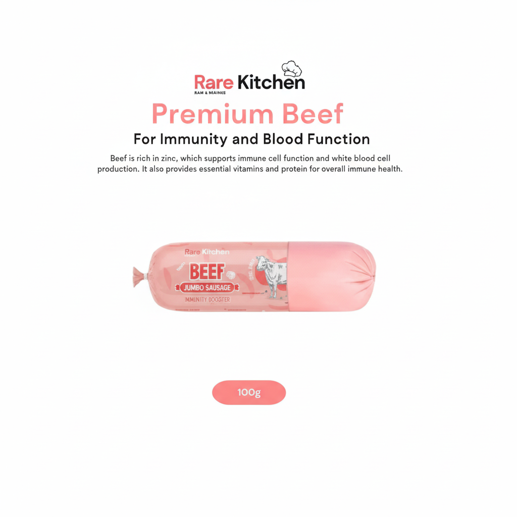 100G Rare Kitchen Premium Jumbo Sausage For Dogs and Cats Treats Pure Meat WMC Trading | Shopee ...