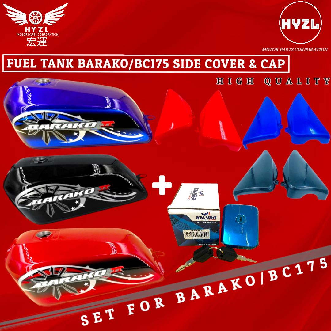 IMPORTED JAPANESE MATERIALS FUEL TANK/GAS BARAKO/CT100/CB125/ WITH SIDE ...