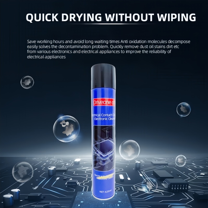 【BUY 1 TAKE 1】620ML Contact Cleaner Spray Removes Duster Grease For ...