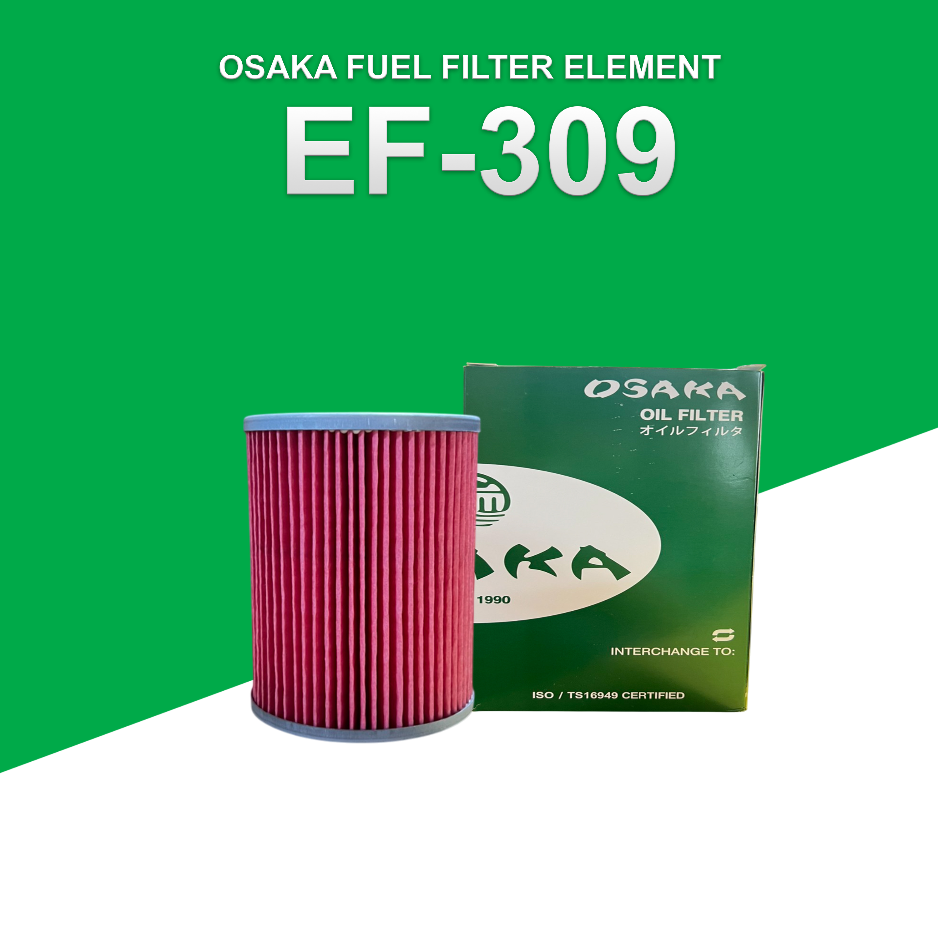 OSAKA FUEL FILTER ELEMENT MITSUBISHI TRUCK FUSO DIESEL: (8DC2,8DC8) EF ...
