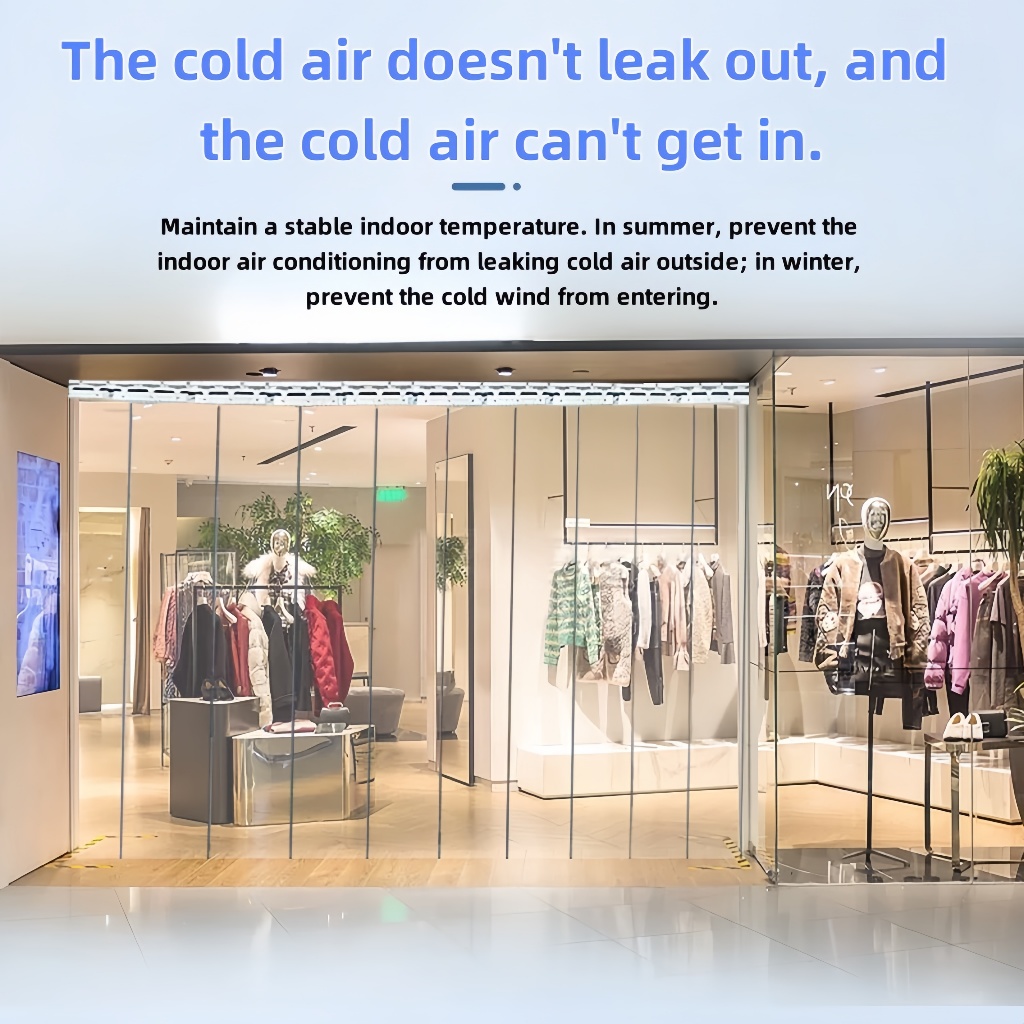 Kumapal na nga PVC Strip Curtain Door Cold Storage/Chiller/Freezer Room 2.4M x 18CM Kurtina ng ...