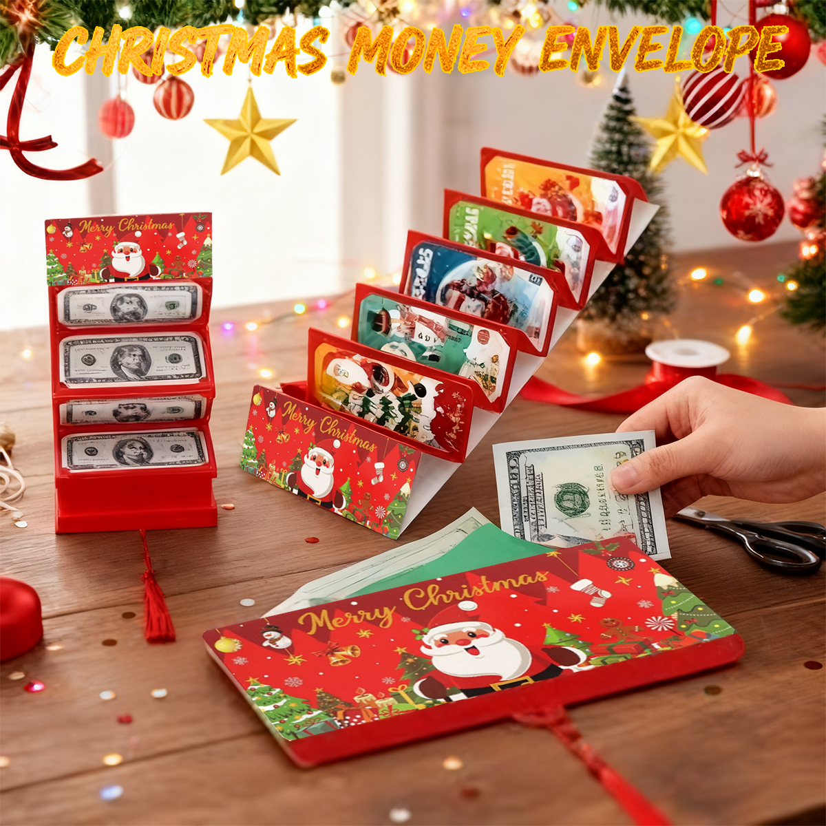 Christmas Envelope For Money Angpao Money Envelope For Christmas Ampao ...