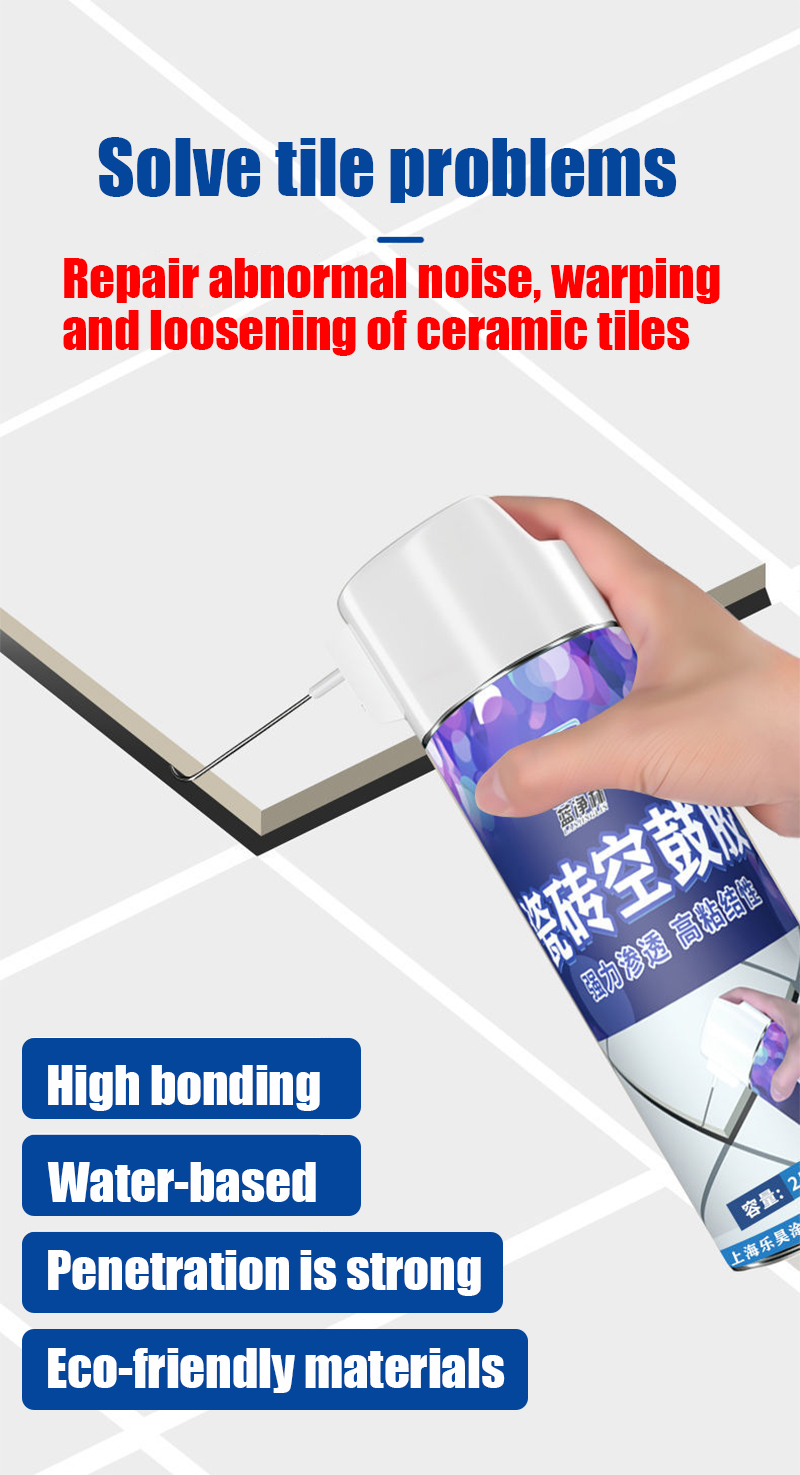 1000g Tile adhesive glue spray tiles Repair loose Fast Bonding Prevent ...
