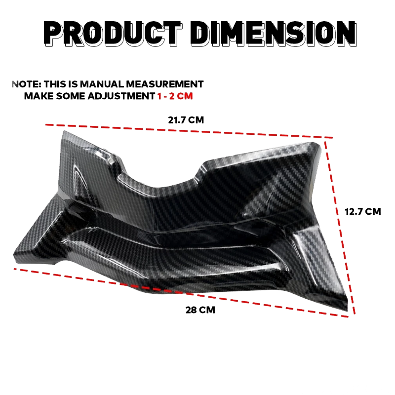 YAMAHA NMAX V3 FRONT LOWER COVER WINGLET CHIN GARNISH FOR NMAX155 TURBO ...