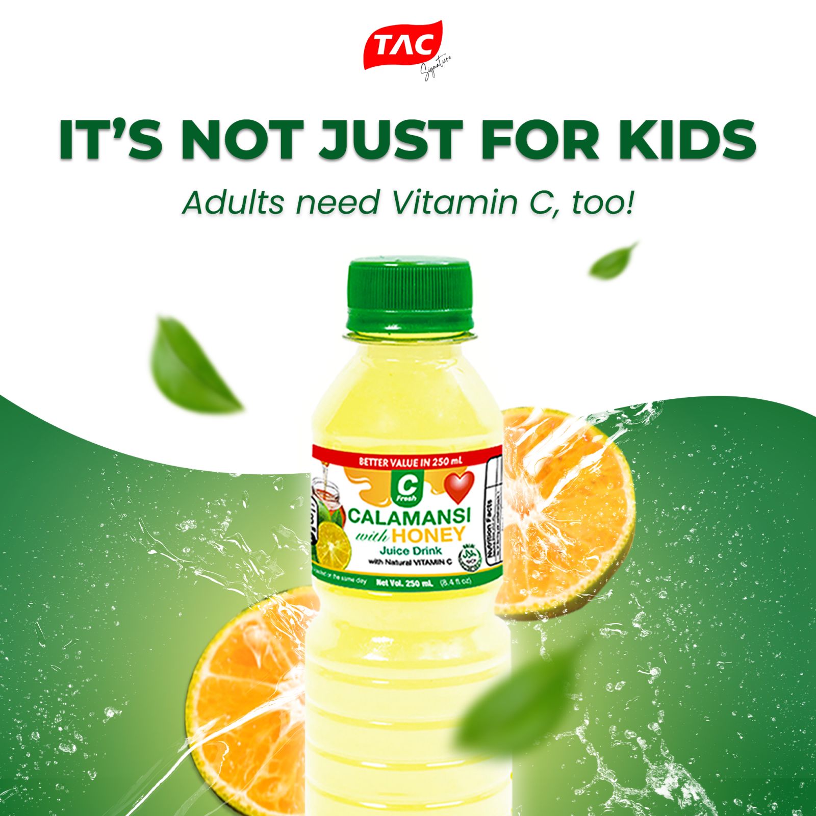 CALAMANSI WITH HONEY JUICE DRINK WITH NATURAL VITAMIN C 250ML | Shopee ...
