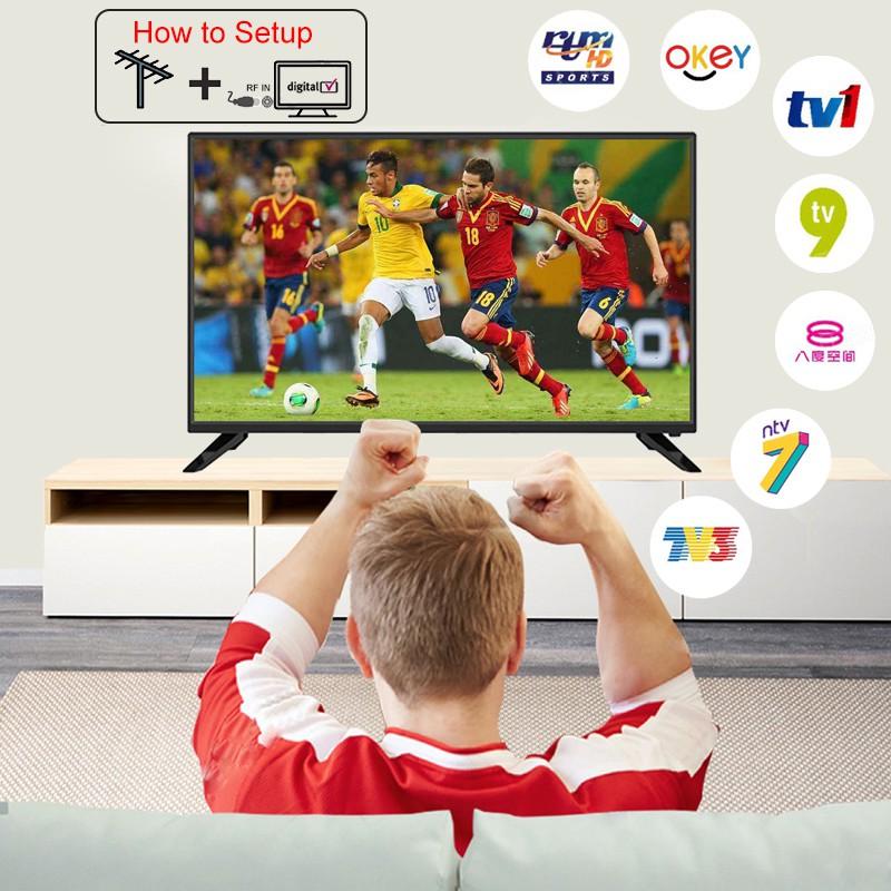 JEAANSP Digital TV 22 Inch Murang telebisyon Flat Screen(AV+TV+PC)24 ...