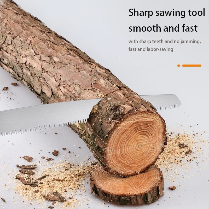 Hand saw Wooden saw Fruit tree pruning saw portable shell carpentry saw ...