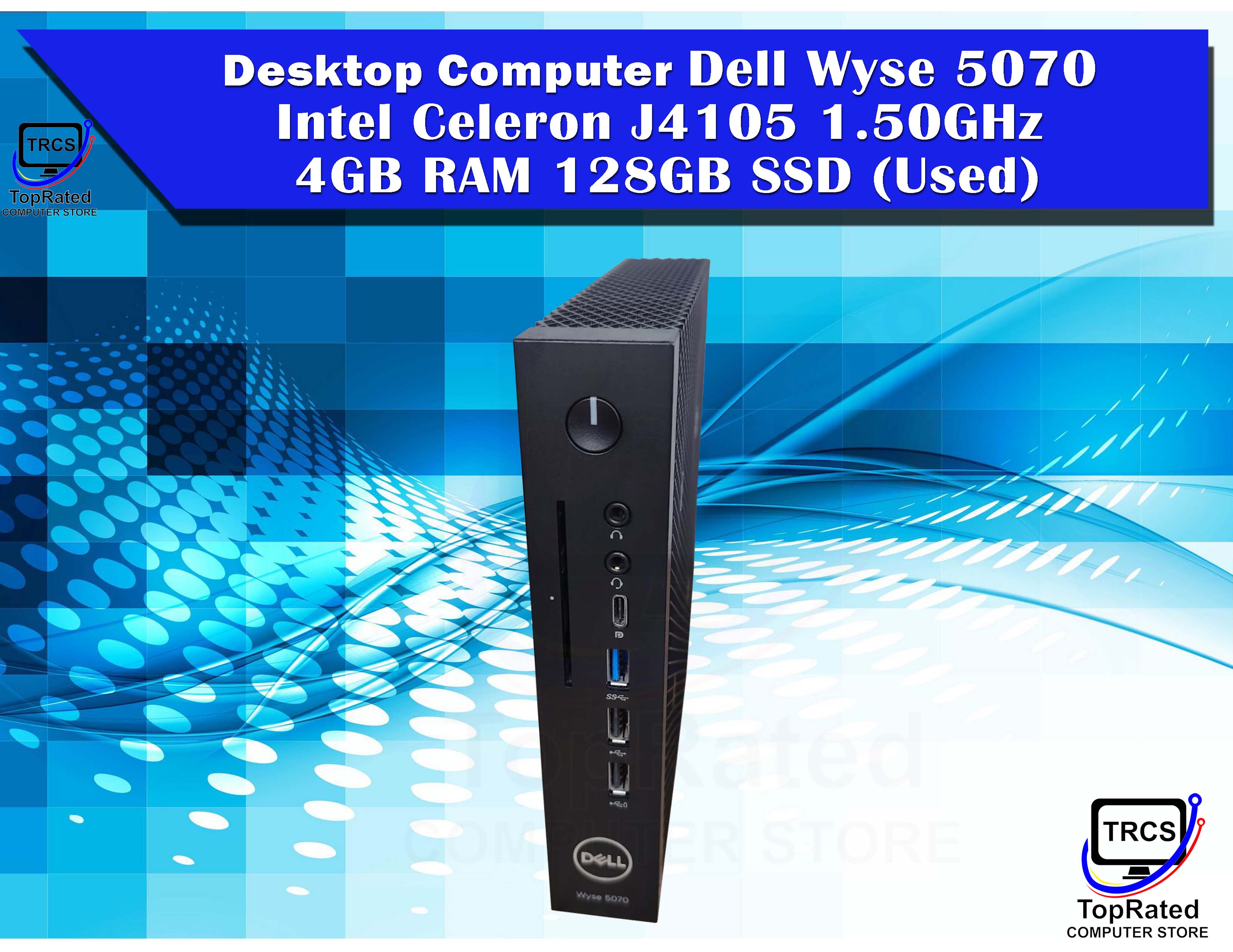 Desktop Computer Dell Wyse 5070 Intel Celeron J4105 1.50GHz 4GB RAM ...