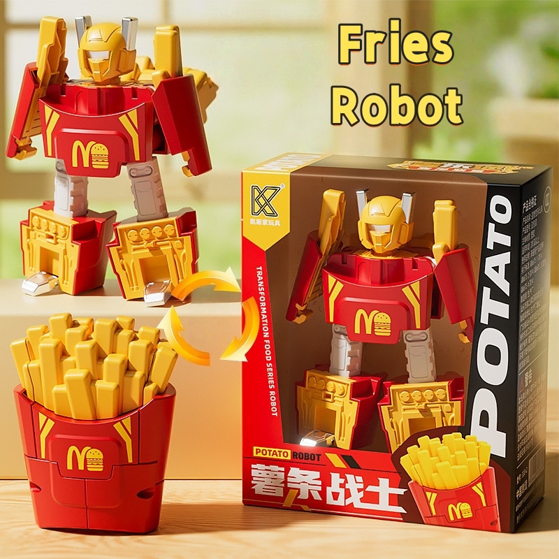 【Best Christmas gift】5-in-1 set Transformers robot toys for kids DIY ...