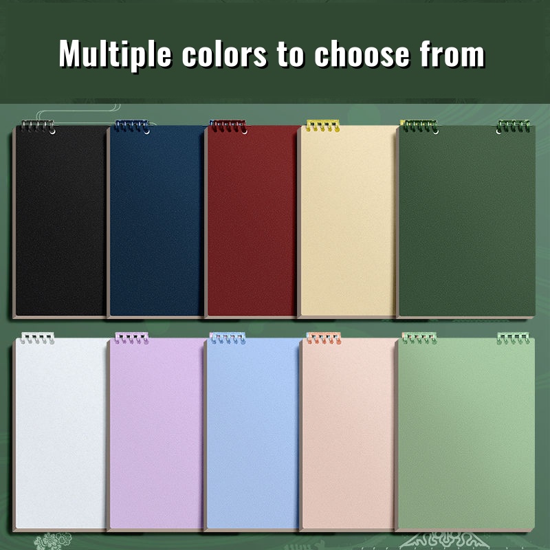 A5/B5/A4 Binder Notebook Spiral Notebook Plastic Ring Notebooks ...