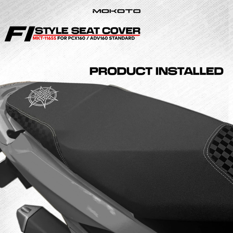 HONDA CLICK V2 MOKOTO INDO CONCEPT STYLE SEAT COVER FOR STOCKS SEAT ...