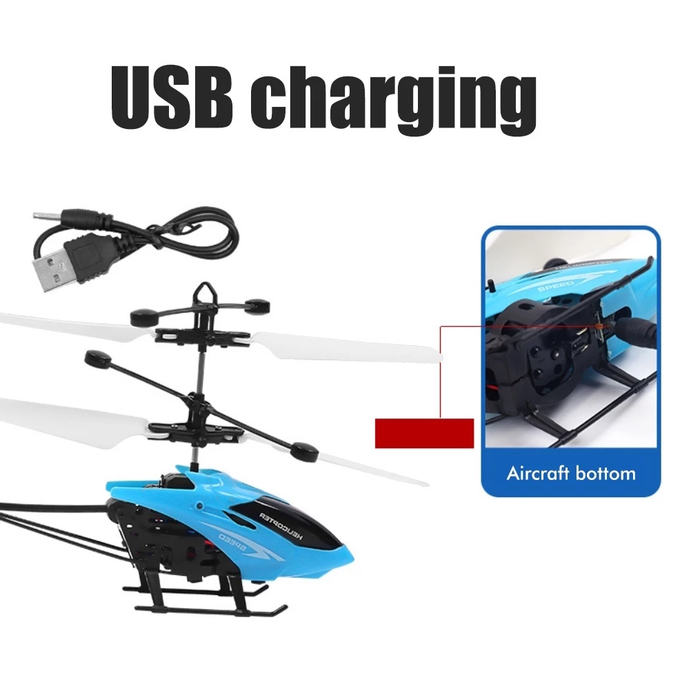 2 in 1 Remote Control Helicopter USB Rechargeable with Infrared ...