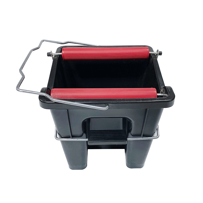 Foot Pedal Mop Bucket 14L Large Capacity With Roller Wringer For ...