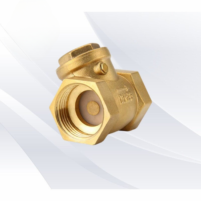 Female Thread Brass Swing Check Valve Prevents Water Backflow | Shopee ...