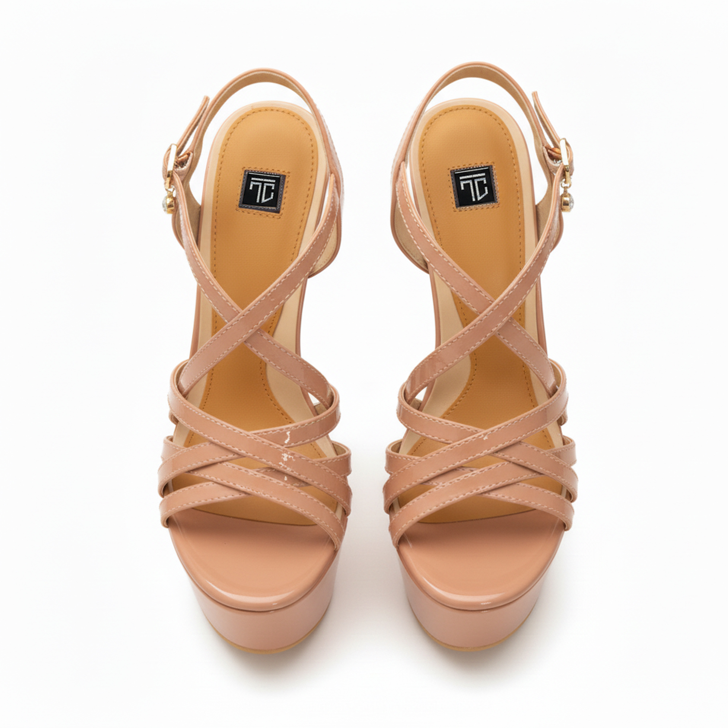 PAGEANT HIGH HEELS - 6 INCHES NUDE COLOR ELEGANT PAGEANT HIGH HEELS ...