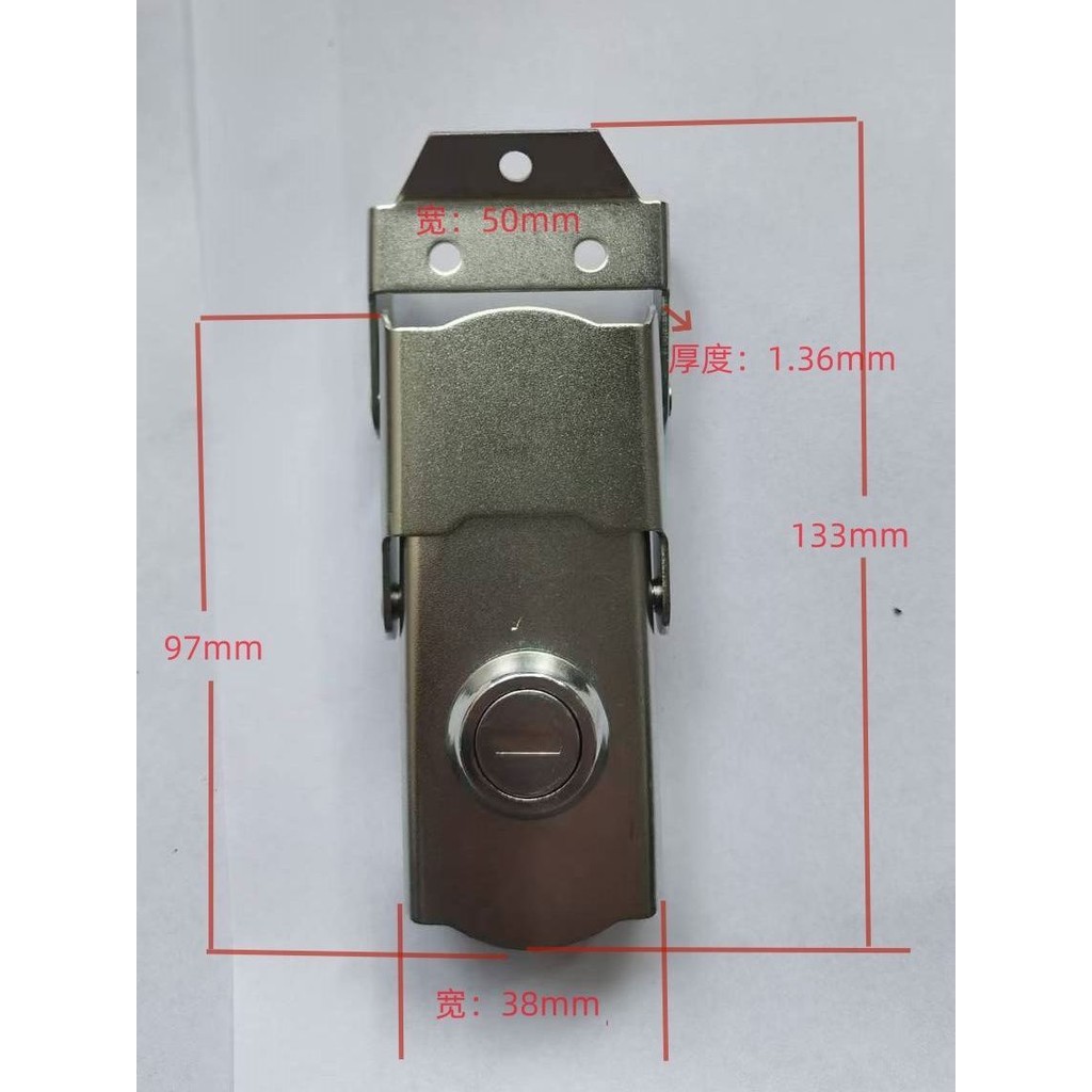 1pcs Tail Box Lock Universal Safe Lock Buckle Electric Vehicle ...