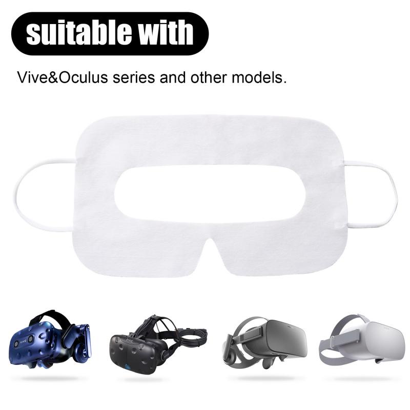 50PCS VR Eye Mask Black/White for Oculus Quest 2 Accessories Sweat ...