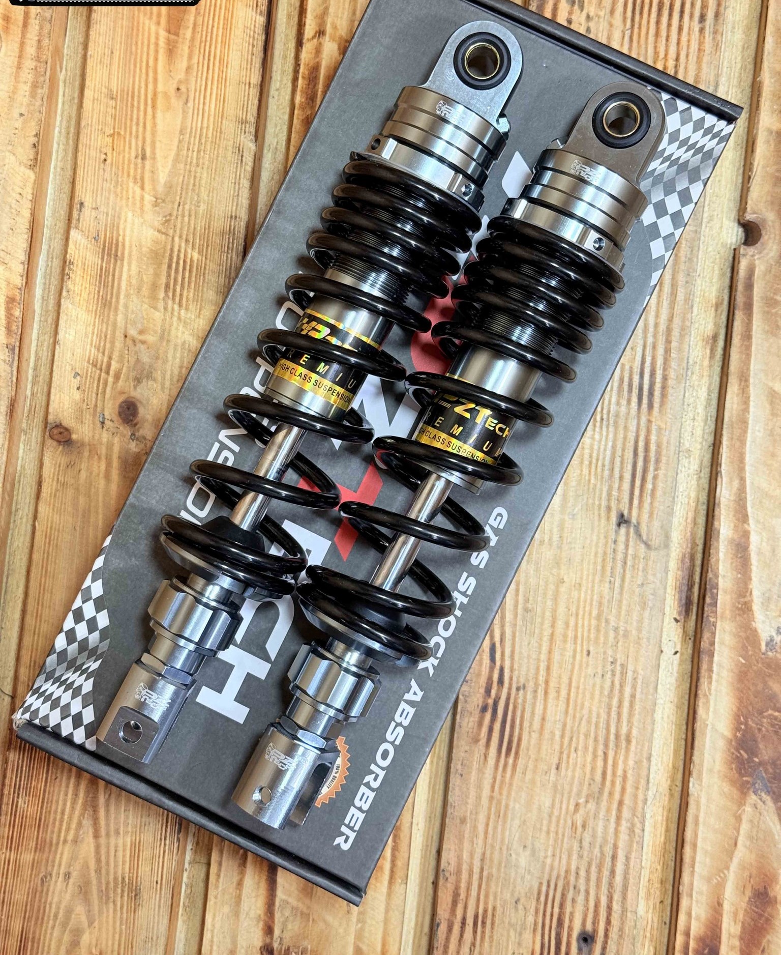 PZ TECH A2-SERIES AEROX,NMAX V2 REAR SHOCK SUSPENSION ADJUSTABLE ...