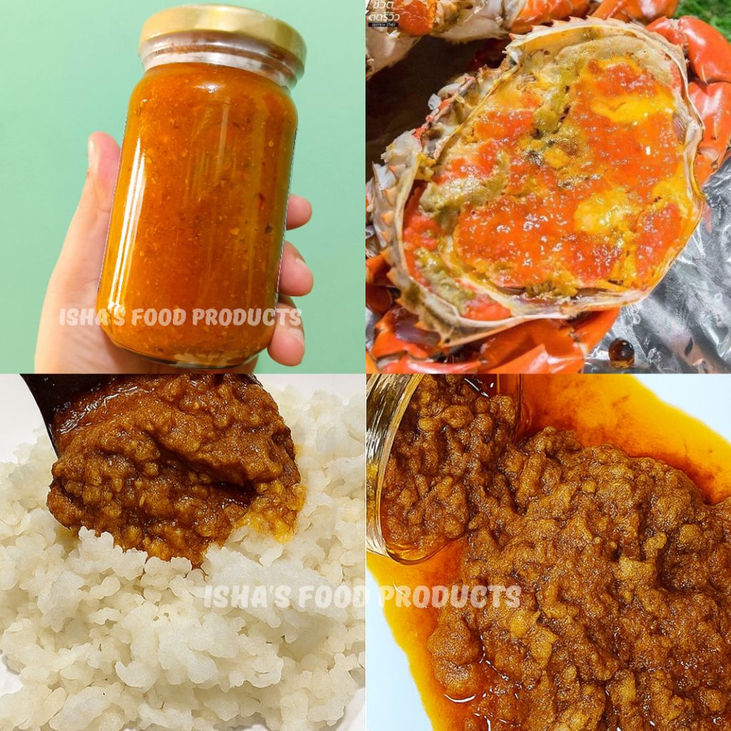 Isha's Crabby Delight Crab Paste (PURE ALIGUE)— CLASSIC | Shopee ...