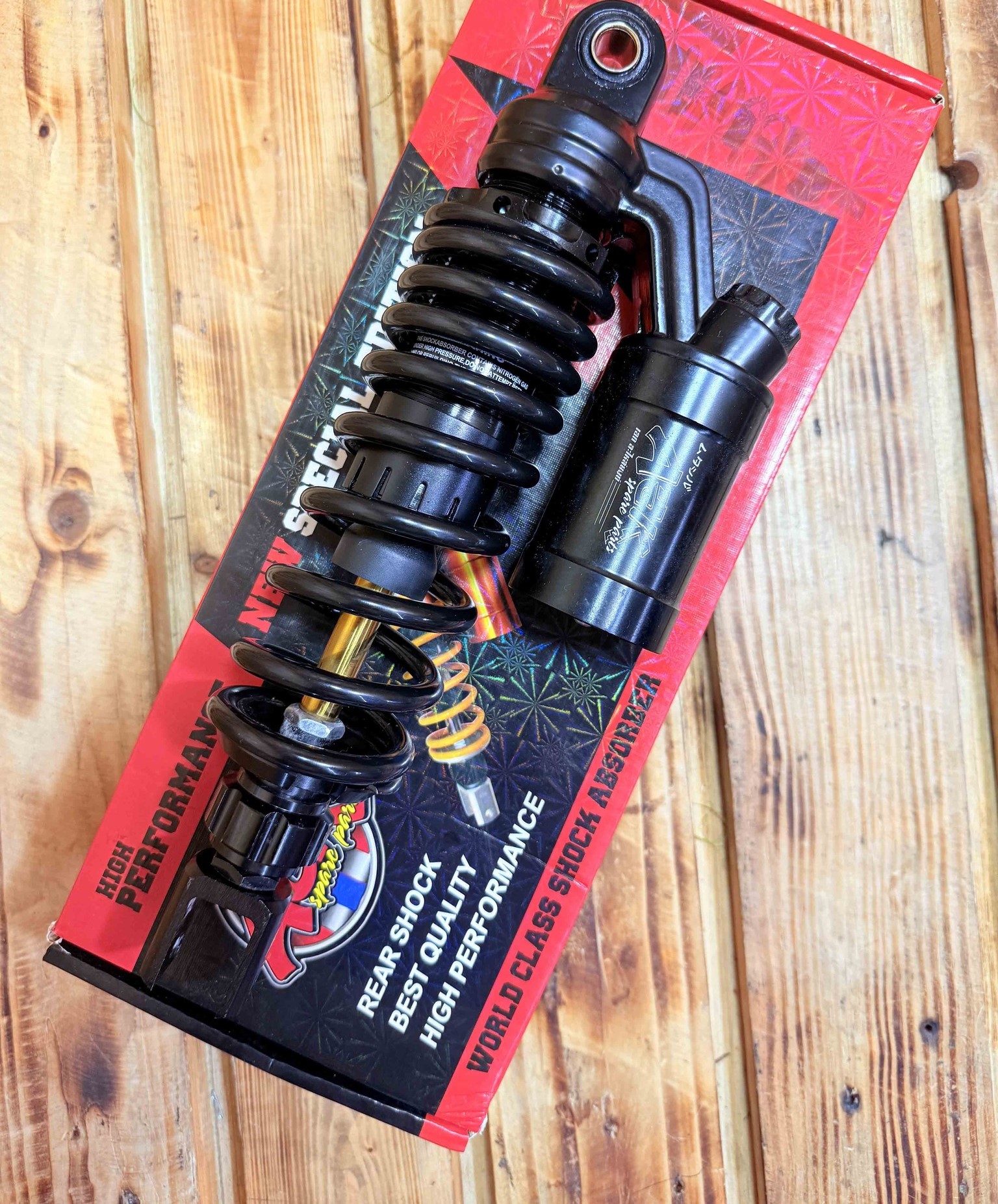 AEK CLICK 125 / CLICK 150 REAR SHOCK ABSORBER WITH TANK 300MM THAILAND ...