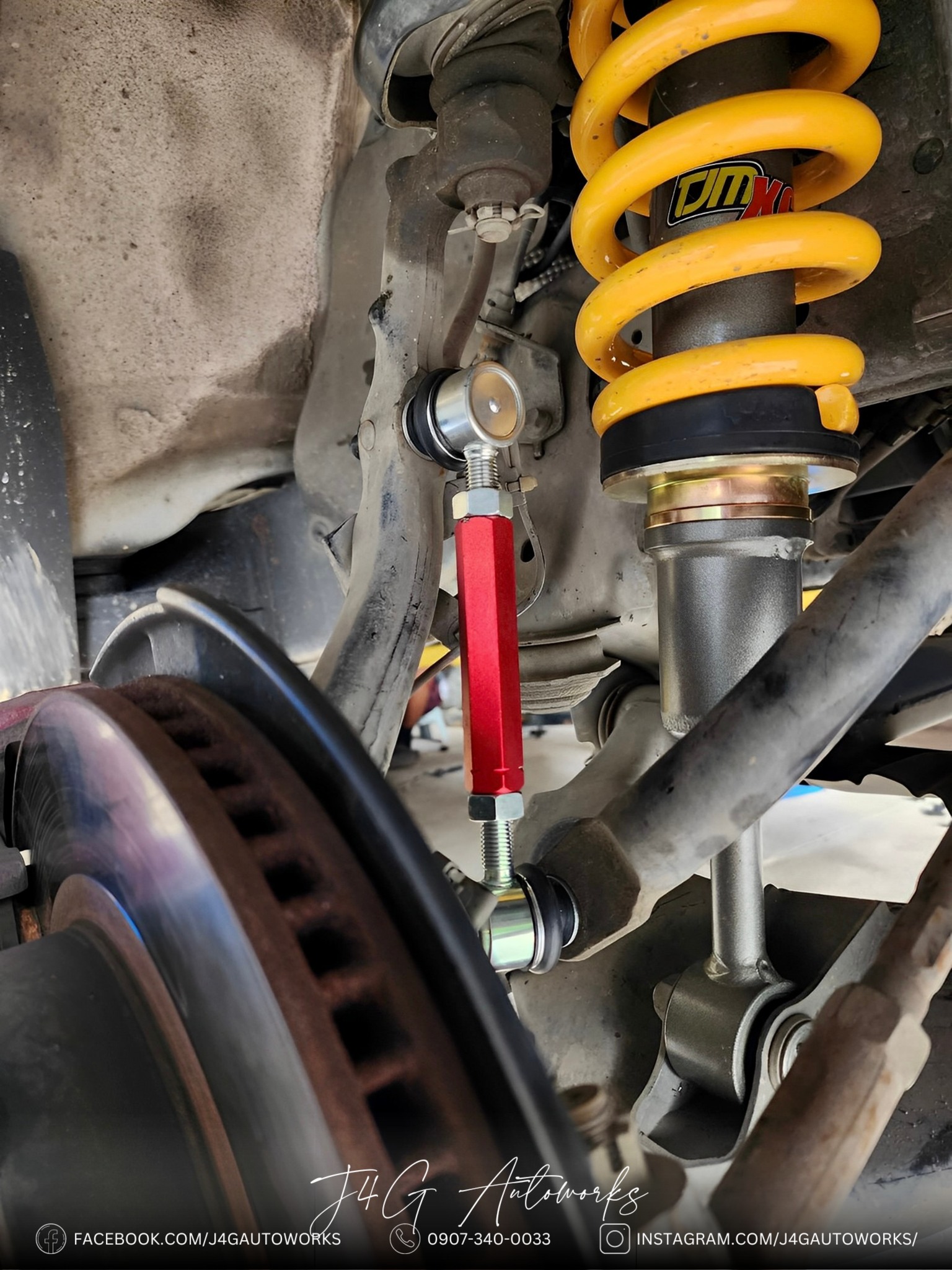 SR Adjustable Sway Bar Link Kits Stabilizer Link Assembly Toyota HILUX ...