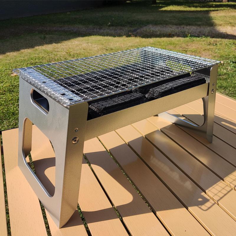 Newly upgraded Portable Foldable Charcoal metal BBQ Grill Ihawan ...