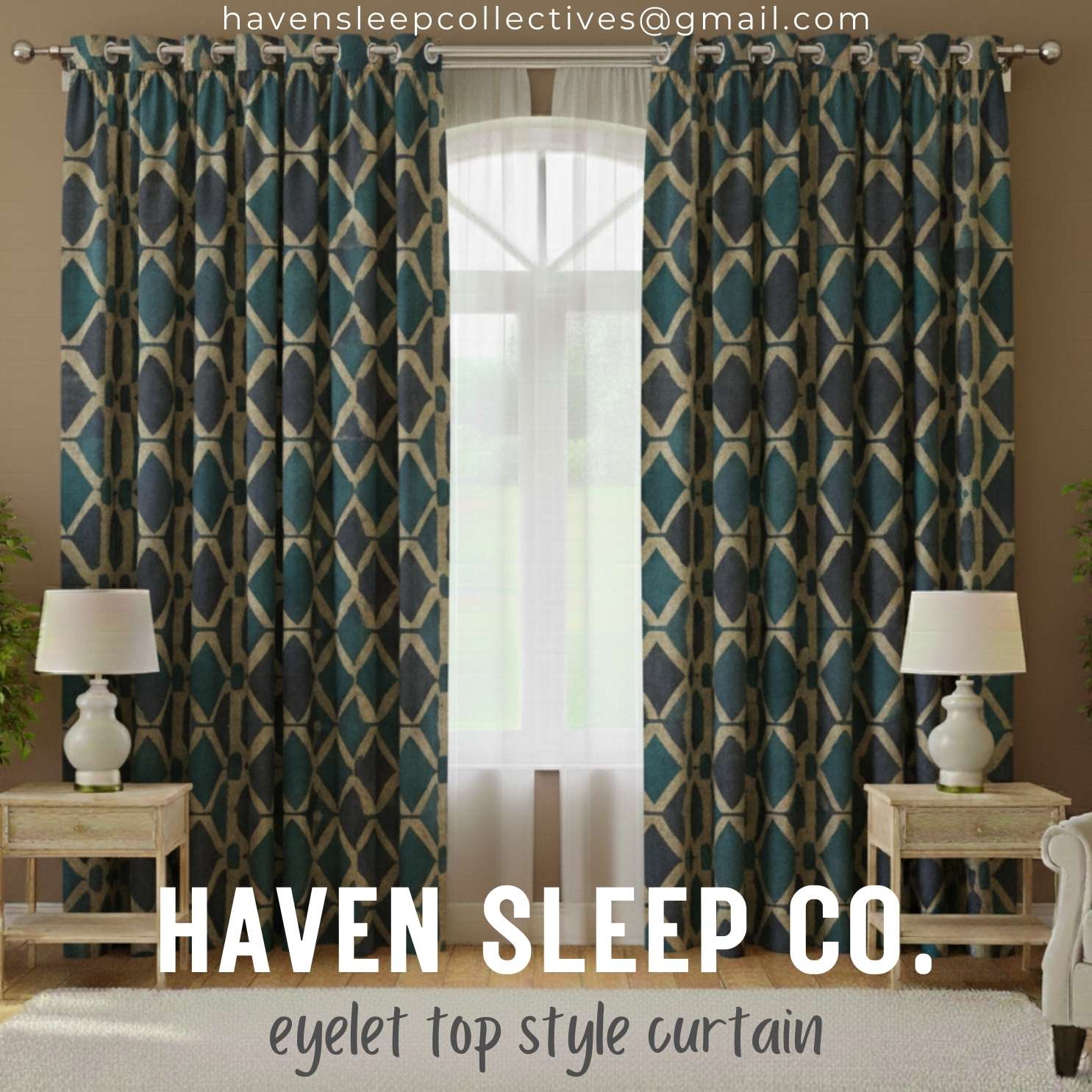 COD Quality Blackout Curtain With Rings/ Elegant for Window Door Home ...