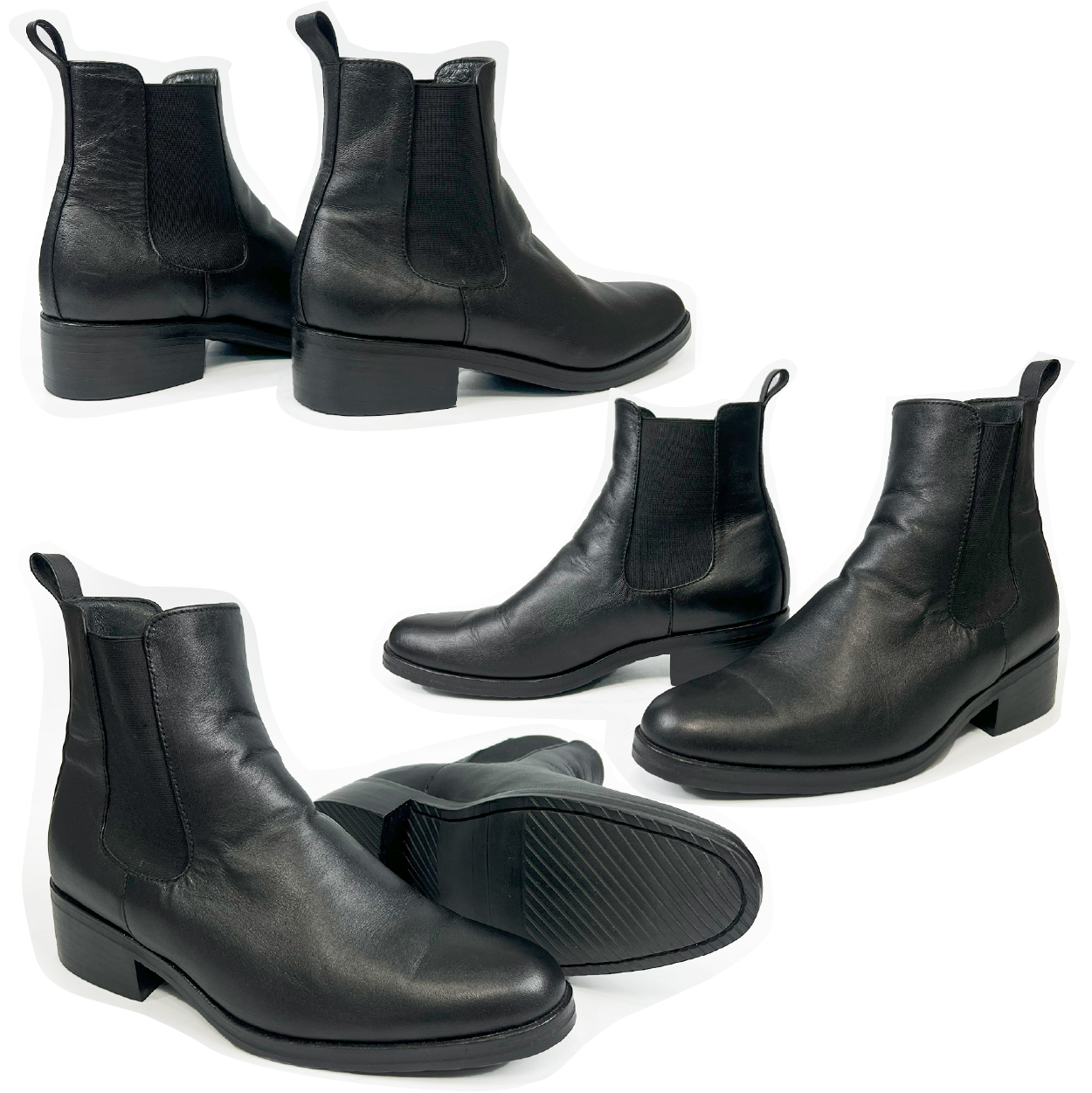 Leatherista Lokal Lakan (Premium Leather Chelsea Boots) | Shopee ...