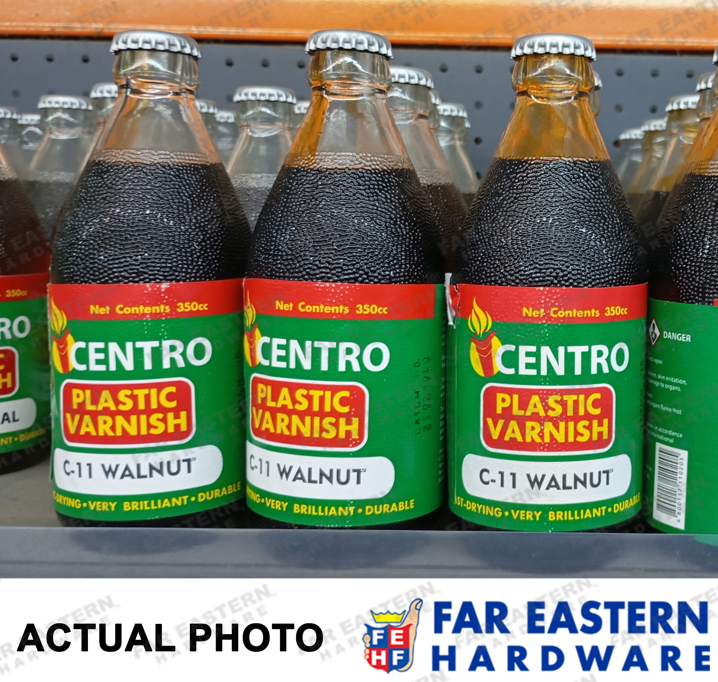 CENTRO Plastic Varnish 350mL Natural Maple Walnut Dark Mahogany ...