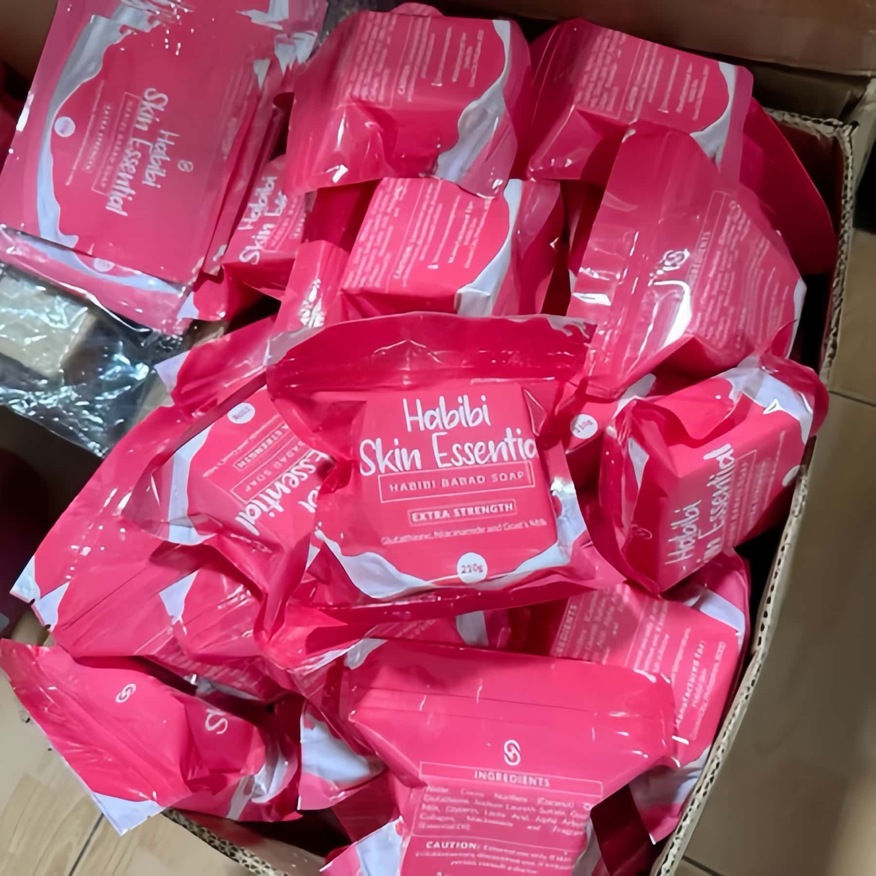 3 BARS IN 1 PACK HABIBI BABAD SOAP MILKY PEELING ORIGINAL with ...